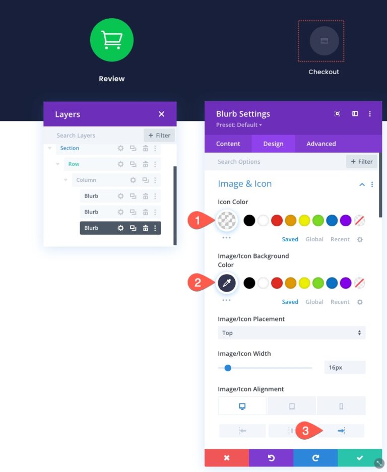 How to Design a Checkout Process Navigation Menu in Divi