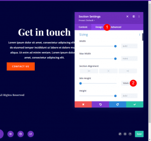 How to Build a Fullscreen Footer with Divi