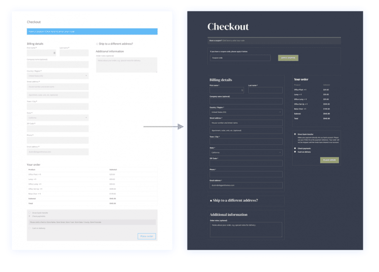 How to Create a WooCommerce Checkout Page Template with Divi