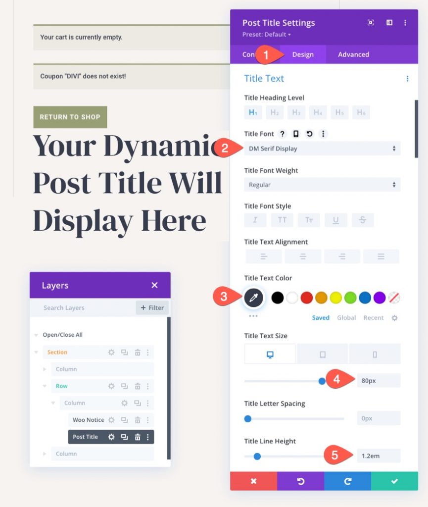 How to Create a WooCommerce Cart Page Template with Divi