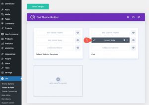 How to Create a WooCommerce Cart Page Template with Divi