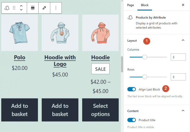 How to Use the Products by Attribute WooCommerce Block