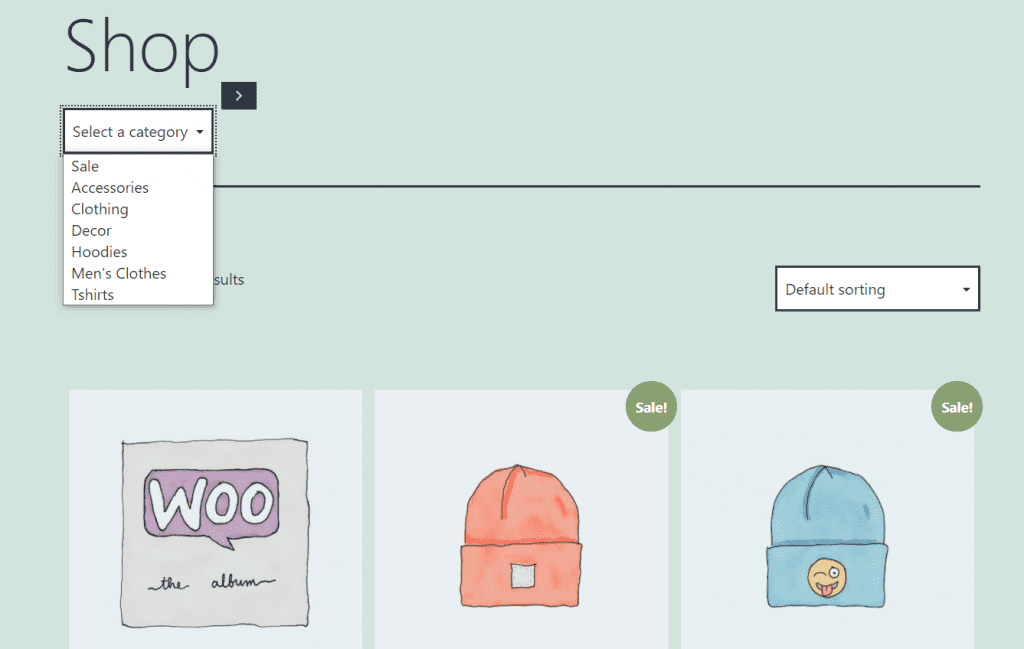 How to Use the Product Categories List WooCommerce Block