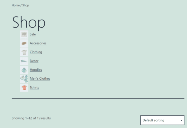 How to Use the Product Categories List WooCommerce Block