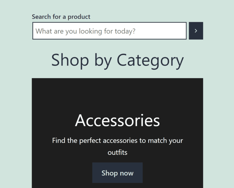 How to Use the Product Search WooCommerce Block