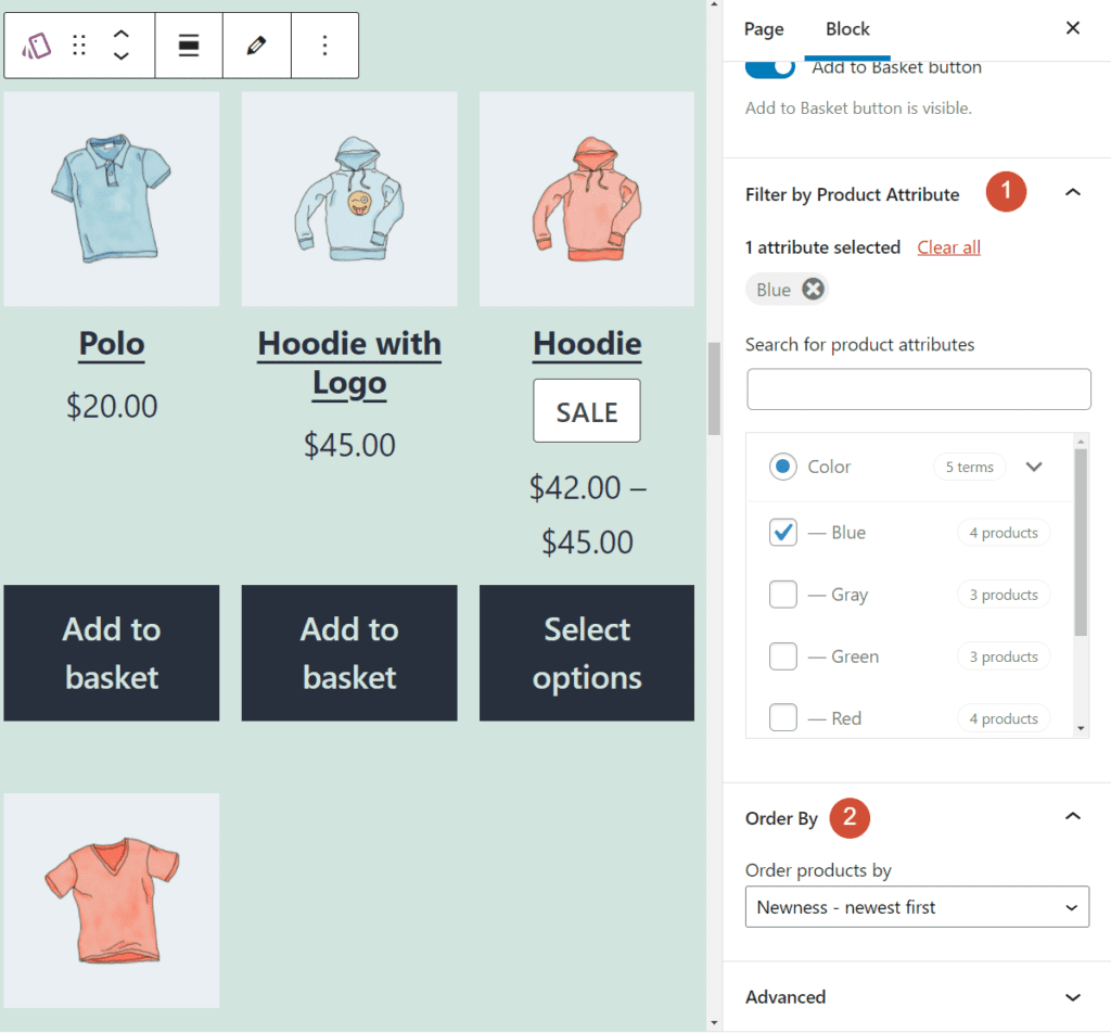 How to Use the Products by Attribute WooCommerce Block