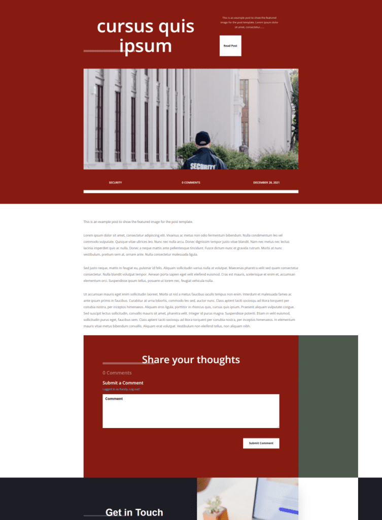 How To Assign A Different Blog Post Template To Specific Posts With Divi