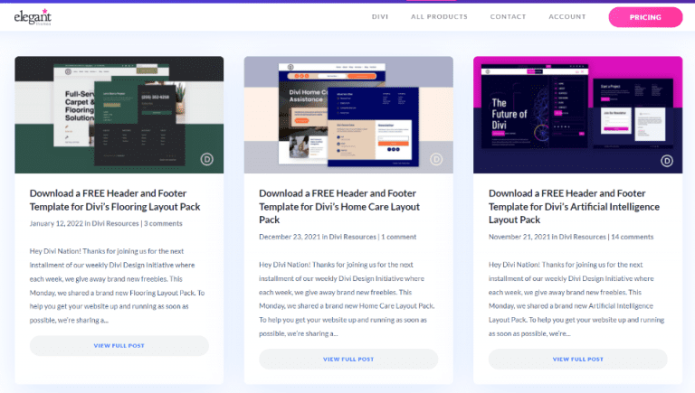 11 Header Types You Can Create With Divi