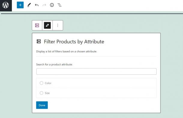 How to Use the Filter Products by Attribute WooCommerce Block