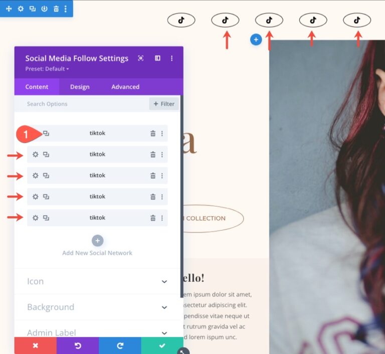 How to Design a Sticky Social Media Follow Module in Divi