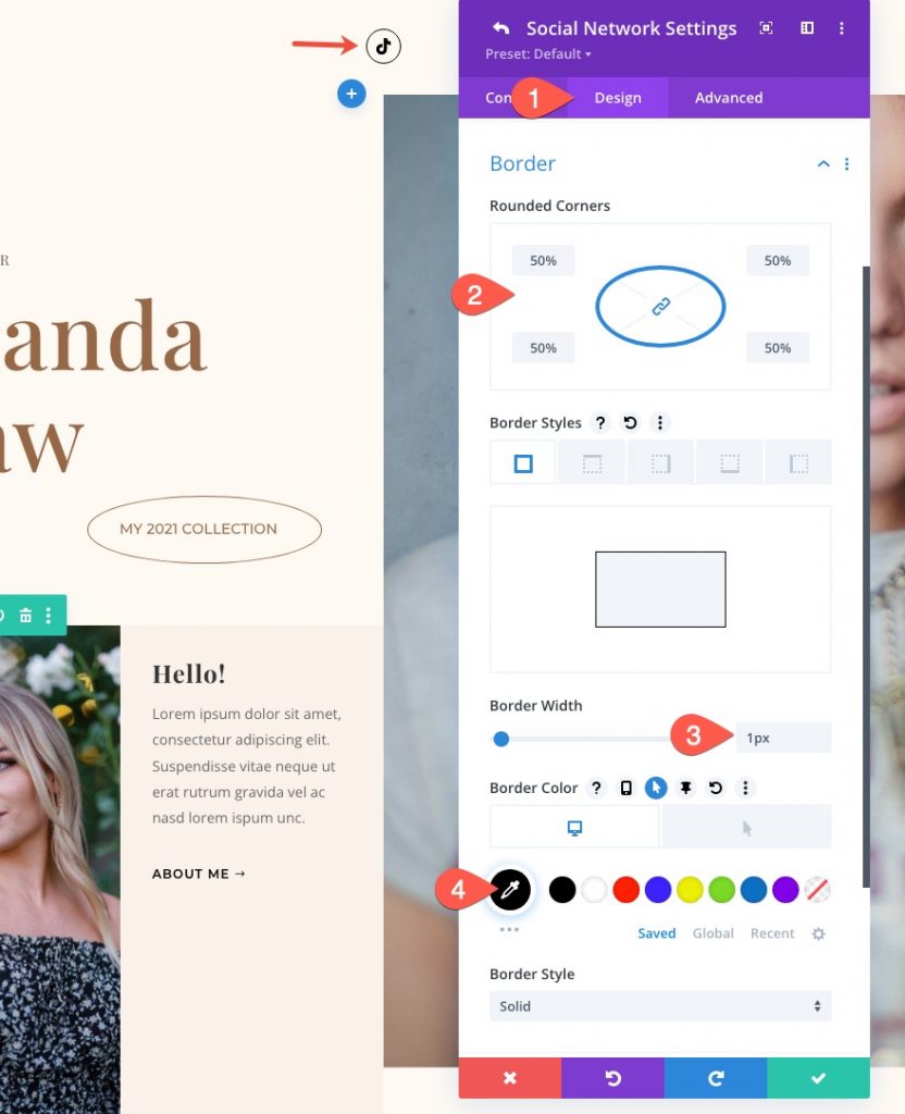 How To Design A Sticky Social Media Follow Module In Divi 