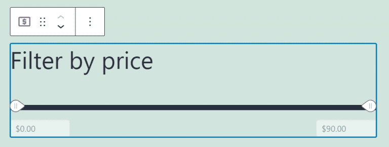 How to Use the Filter Products by Price WooCommerce Block