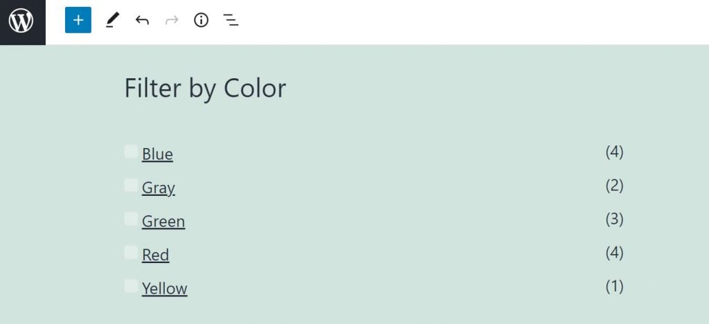 How To Use The Filter Products By Attribute Woocommerce Block