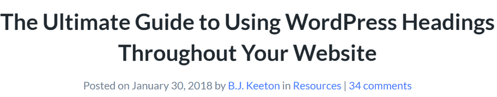 How to Craft the Perfect SEO Page Title