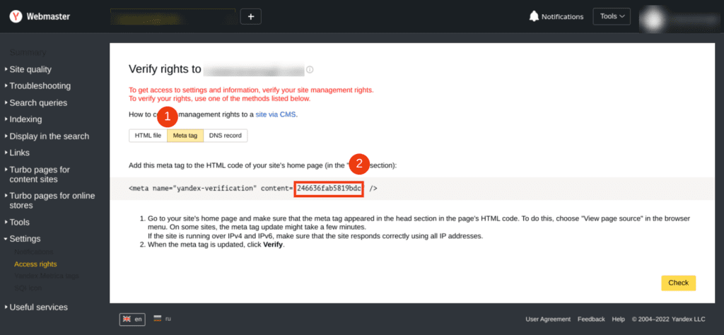 How to Submit Your XML Sitemap to Yandex Webmaster Tools