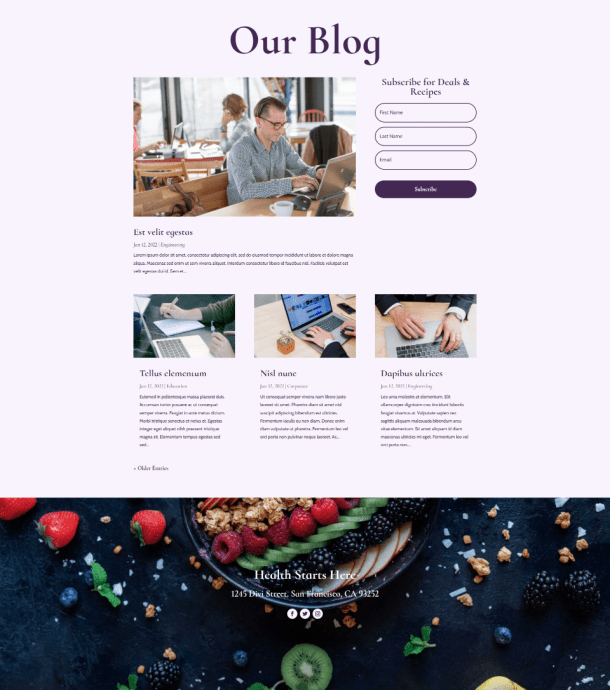 8 Post Element Display Combinations for Divi's Blog Module
