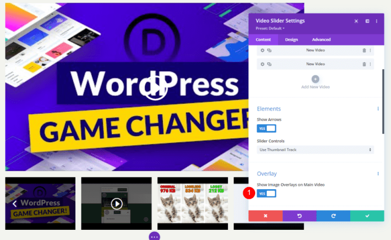 How to Add Image Overlays to Your Divi Video Slider Module