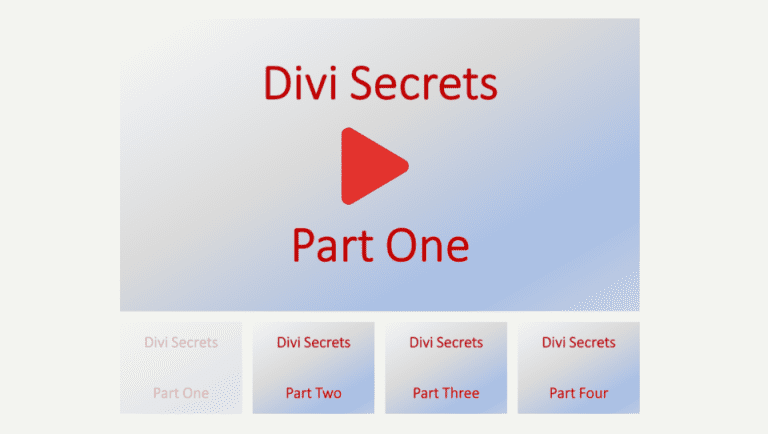 How to Add Image Overlays to Your Divi Video Slider Module