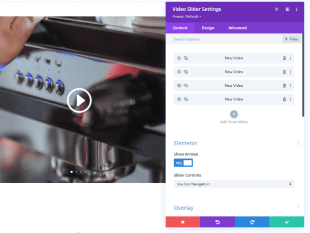 How to Enable Dot Navigation on Your Divi's Video Slider Module