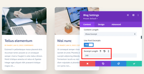 How to Limit the Excerpt Length of Your Divi Blog Module