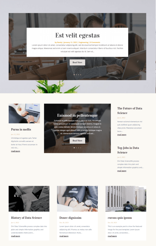 How to Use the Post Offset in Your Divi Blog Modules to Build a ...