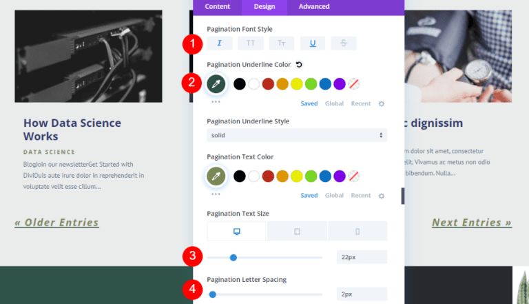 How to Add Pagination to Your Divi Blog Module