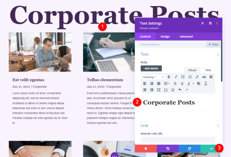 How to Show Blog Posts per Category Using Divi's Blog Module