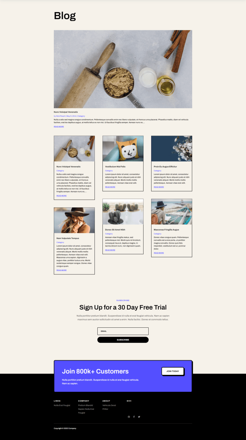 Comparing Divi's Grid & Fullwidth Blog Module Layouts