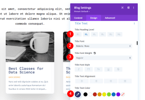 How to Show Blog Posts per Category Using Divi's Blog Module