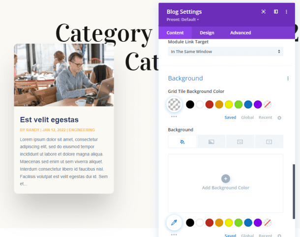 Understanding the "Posts for Current Page" Option Inside the Divi Blog ...