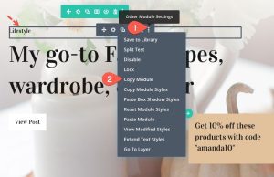How to Design Floating Cards Using Divi's Blog Module