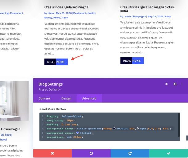 How To Customize The Read More Link In The Divi Blog Module