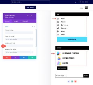 Download a FREE Header and Footer Template for Divi's Print Shop Layout ...