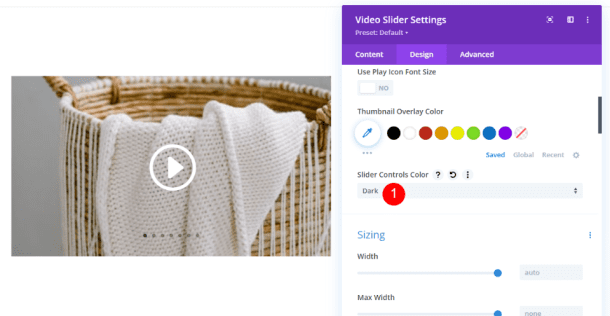 Using Thumbnail Track vs. Dot Navigation in Divi's Video Slider Module