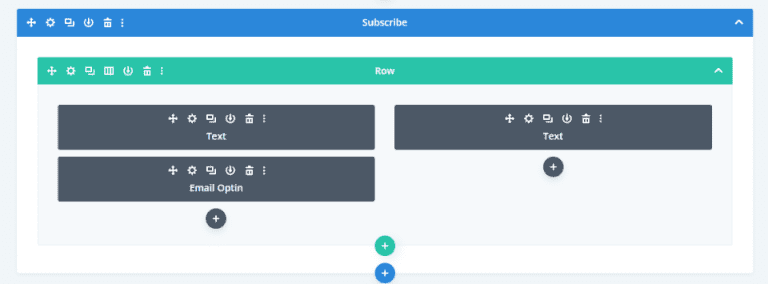Using The Inline Email Optin Module Content vs. Combining with Text Modules