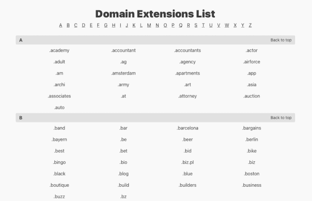 9+ Best Domain Name Extensions for SEO