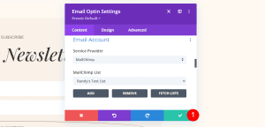 How to Set Up Your Email Account in Divi's Email Optin Module
