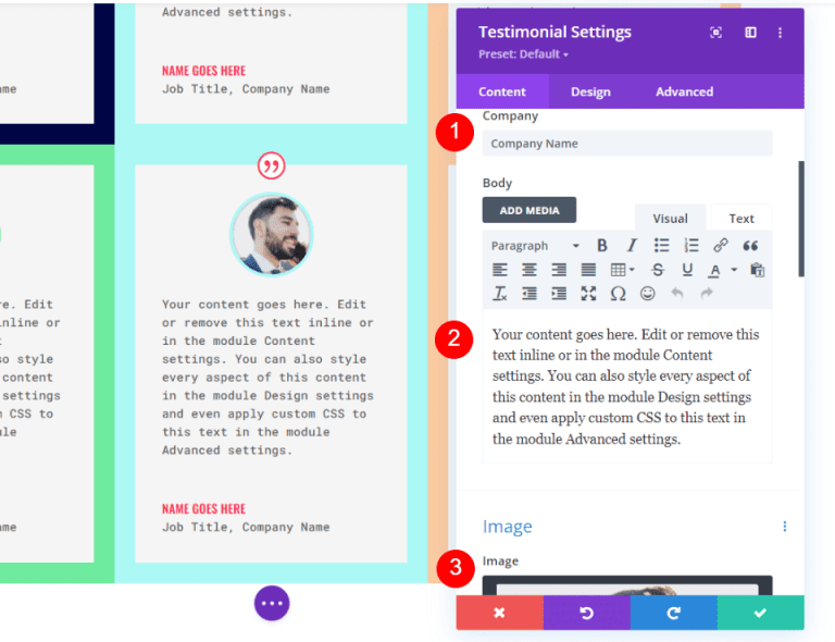 How To Create A Testimonial Grid Layout With Divis Testimonial Module