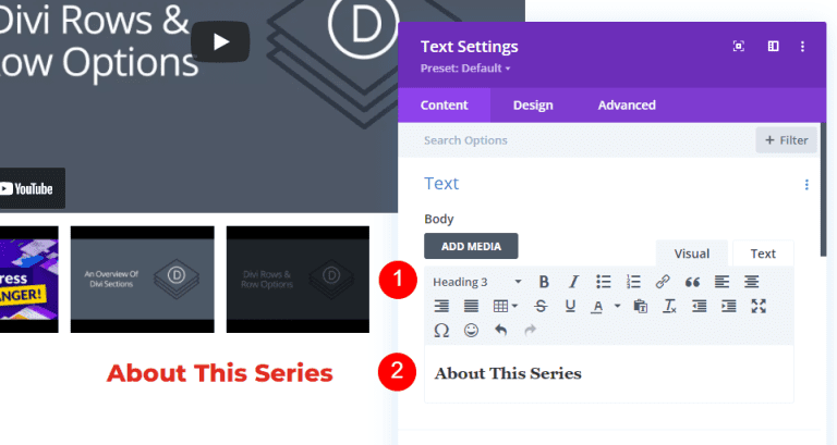 How to Create a Playlist Page with Divi's Video Slider Module