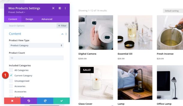 Download a FREE Product Category Template for Divi's Camera Product ...