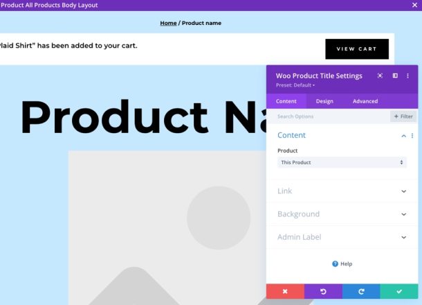 Download a FREE Product Page Template for Divi's Camera Product Layout Pack
