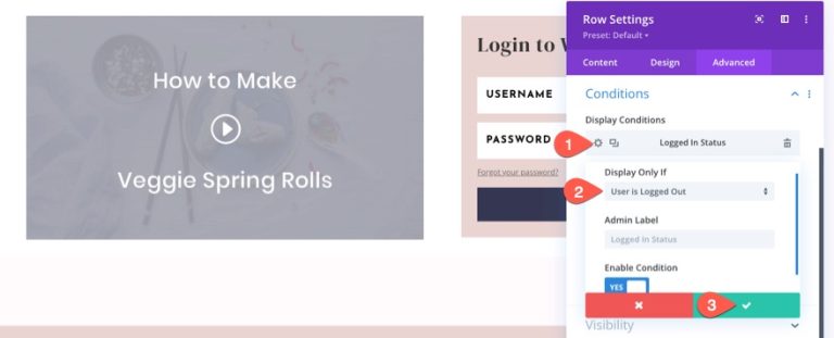 How to Show/Hide a Video Slider Based on Logged In Status with Divi