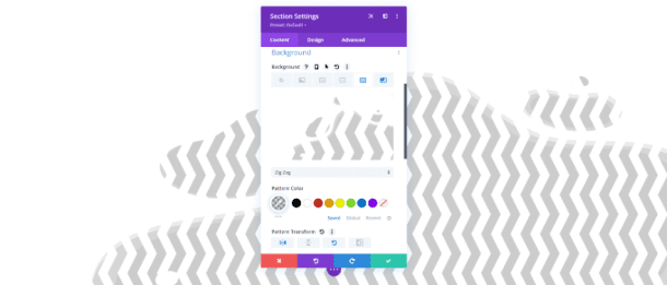 How To Use Divis Background Mask And Pattern Transform Settings