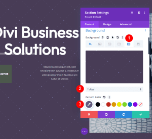 How to Create Subtle Background Pattern Masks with Divi (3 Examples)