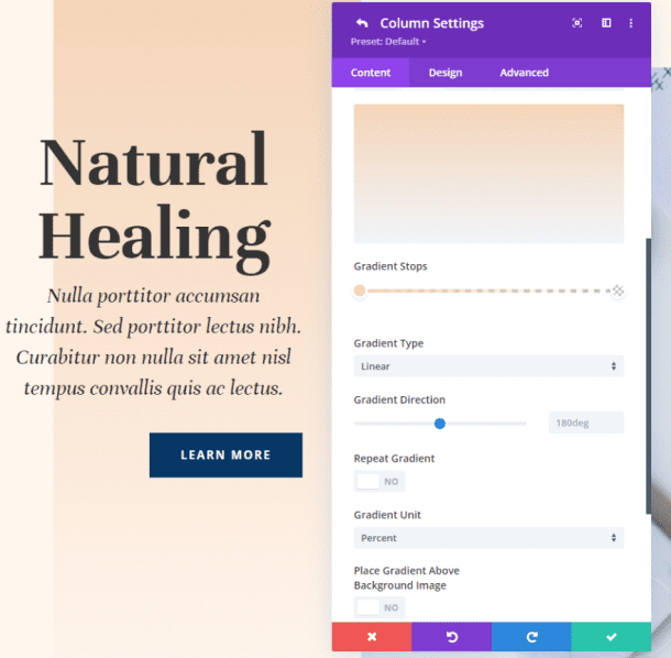 How To Use Divis Gradient Repeat Option To Create Custom Background Patterns