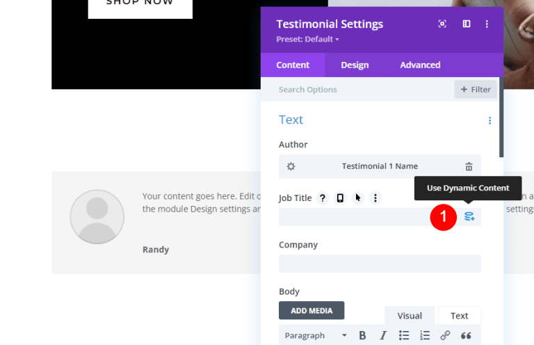 How to Create Dynamic Testimonial Modules with Divi & ACF