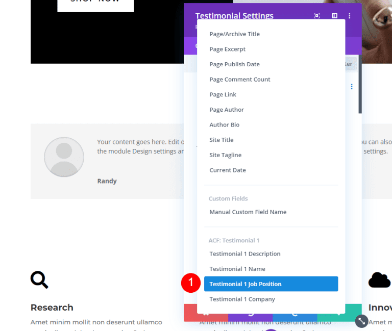 How to Create Dynamic Testimonial Modules with Divi & ACF