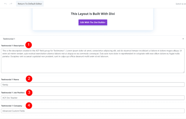 How to Create Dynamic Testimonial Modules with Divi & ACF