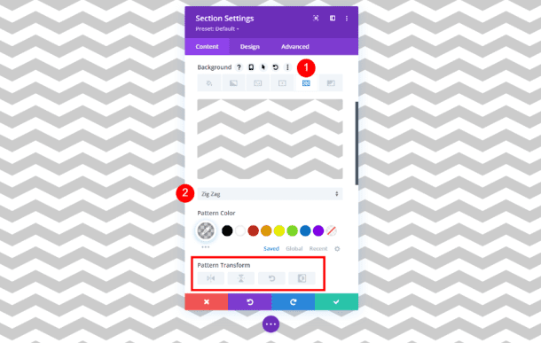 How To Use Divis Background Mask And Pattern Transform Settings