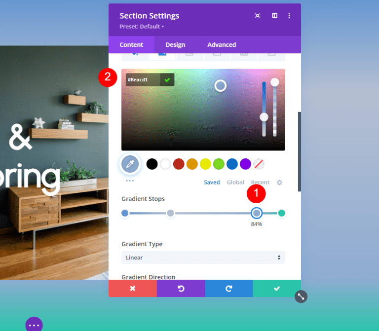 How to Use The Divi Gradient Builder to Blend Multiple Gradient Colors ...